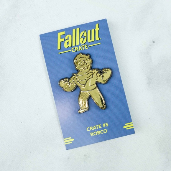 Loot Crate | Other | Fallout Vault Boy Nerd Rage Perk Pin | Poshmark